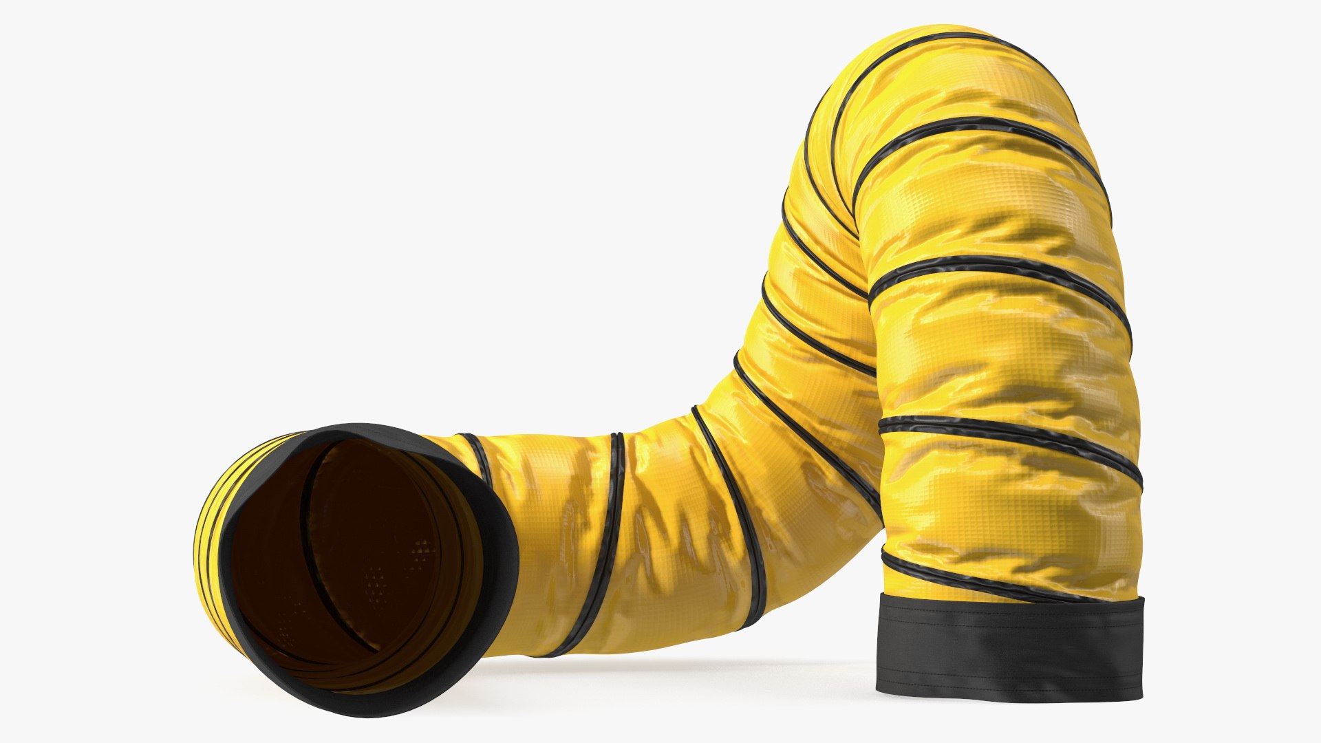 Neoprene Coated Polyester Fabric Ducting Hose 3D - TurboSquid 1848938