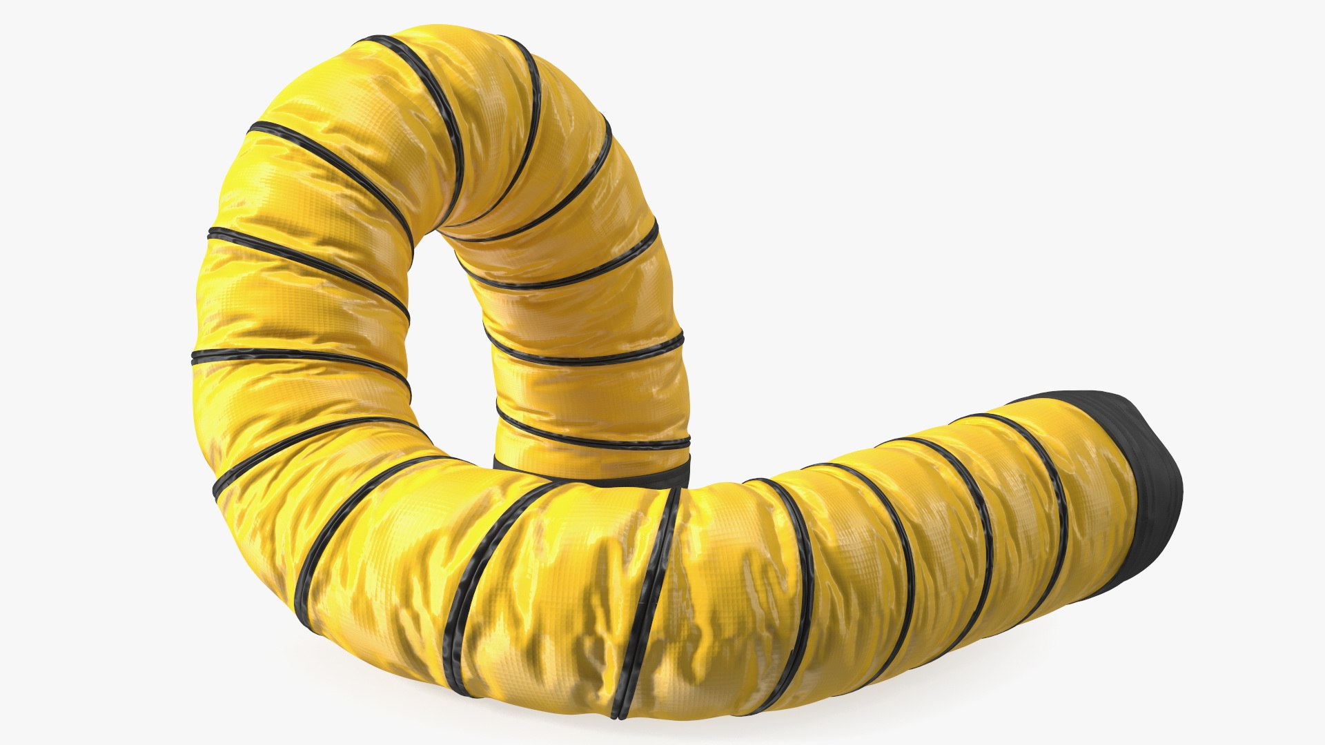 Neoprene Coated Polyester Fabric Ducting Hose 3D - TurboSquid 1848938