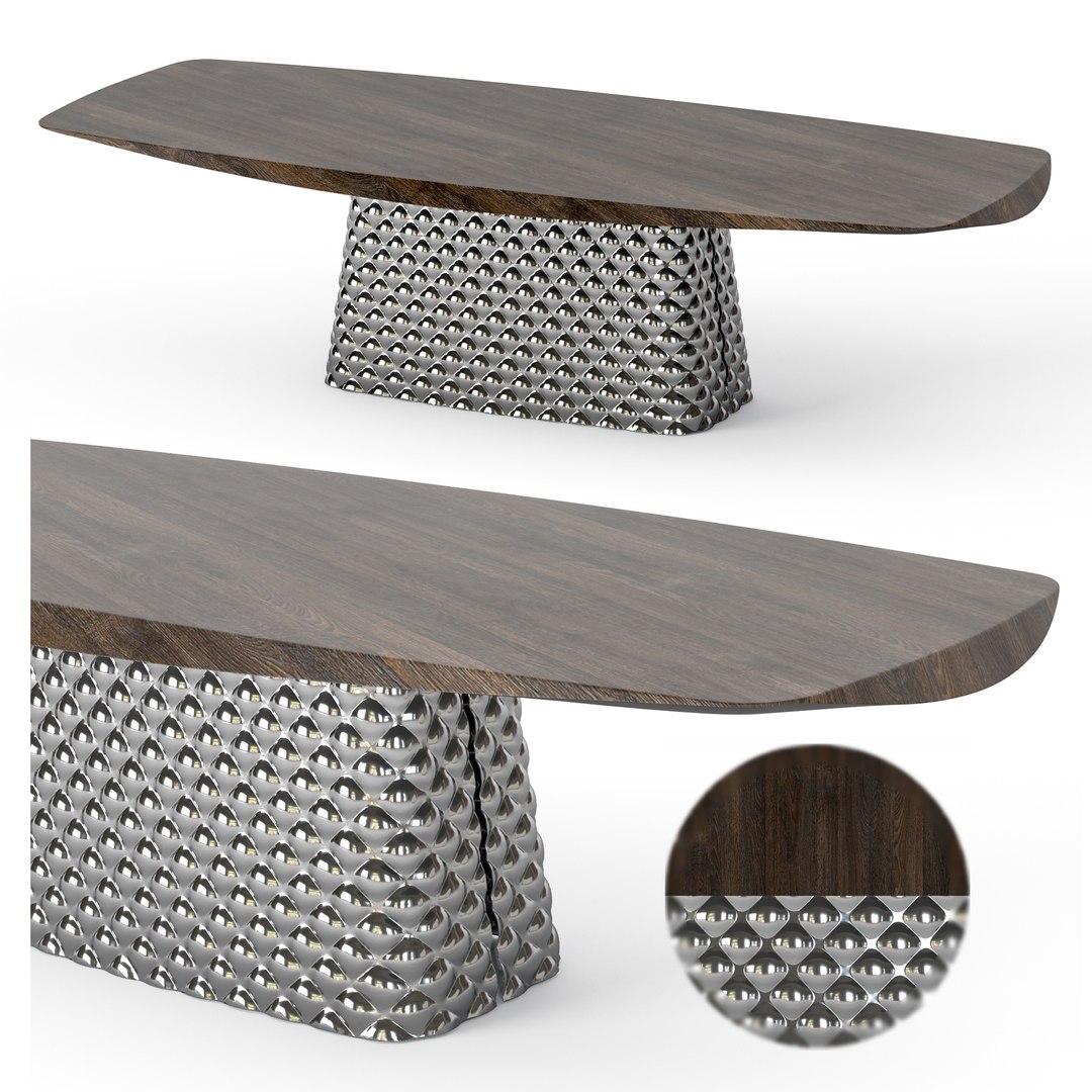 3D Model Cattelan Atrium Wood - TurboSquid 1929136