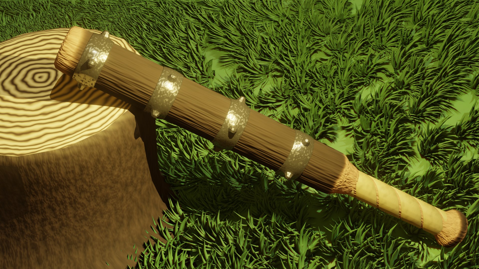 3D Simple Fantasy Great Club model - TurboSquid 2136459