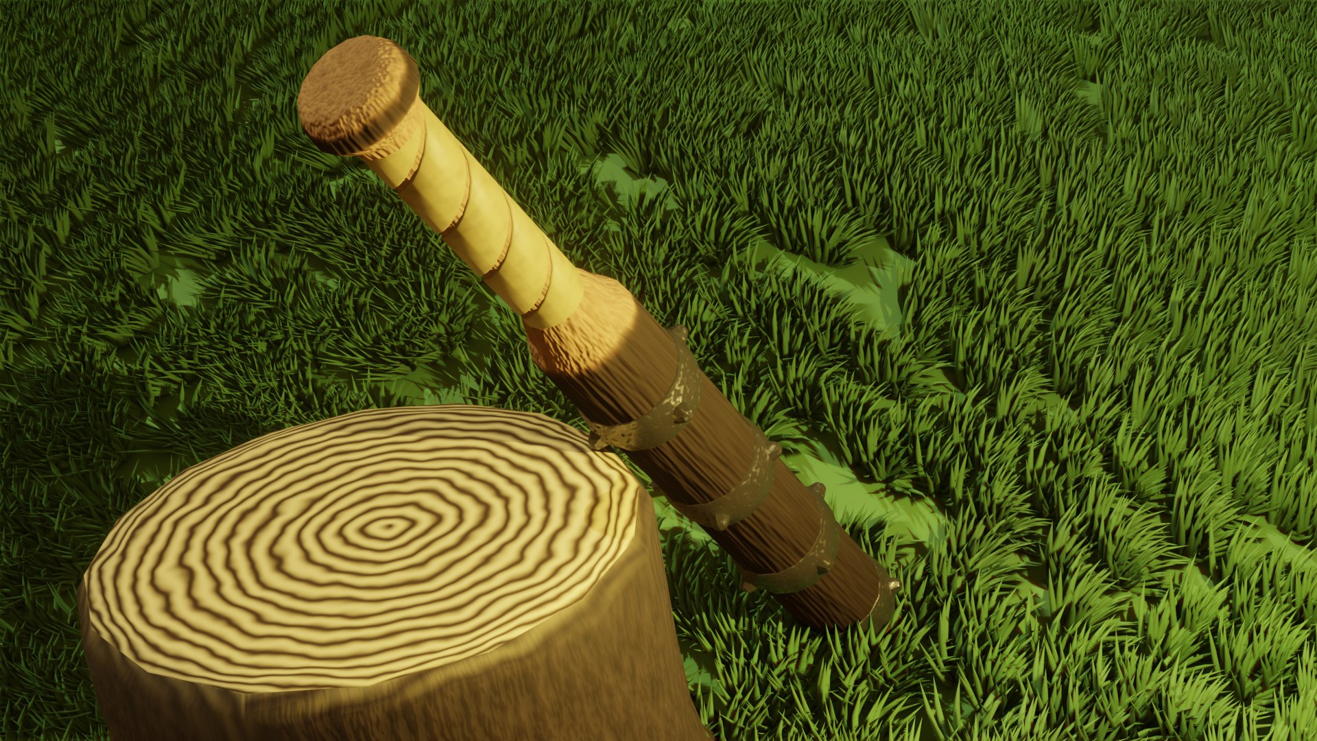 3D Simple Fantasy Great Club model - TurboSquid 2136459