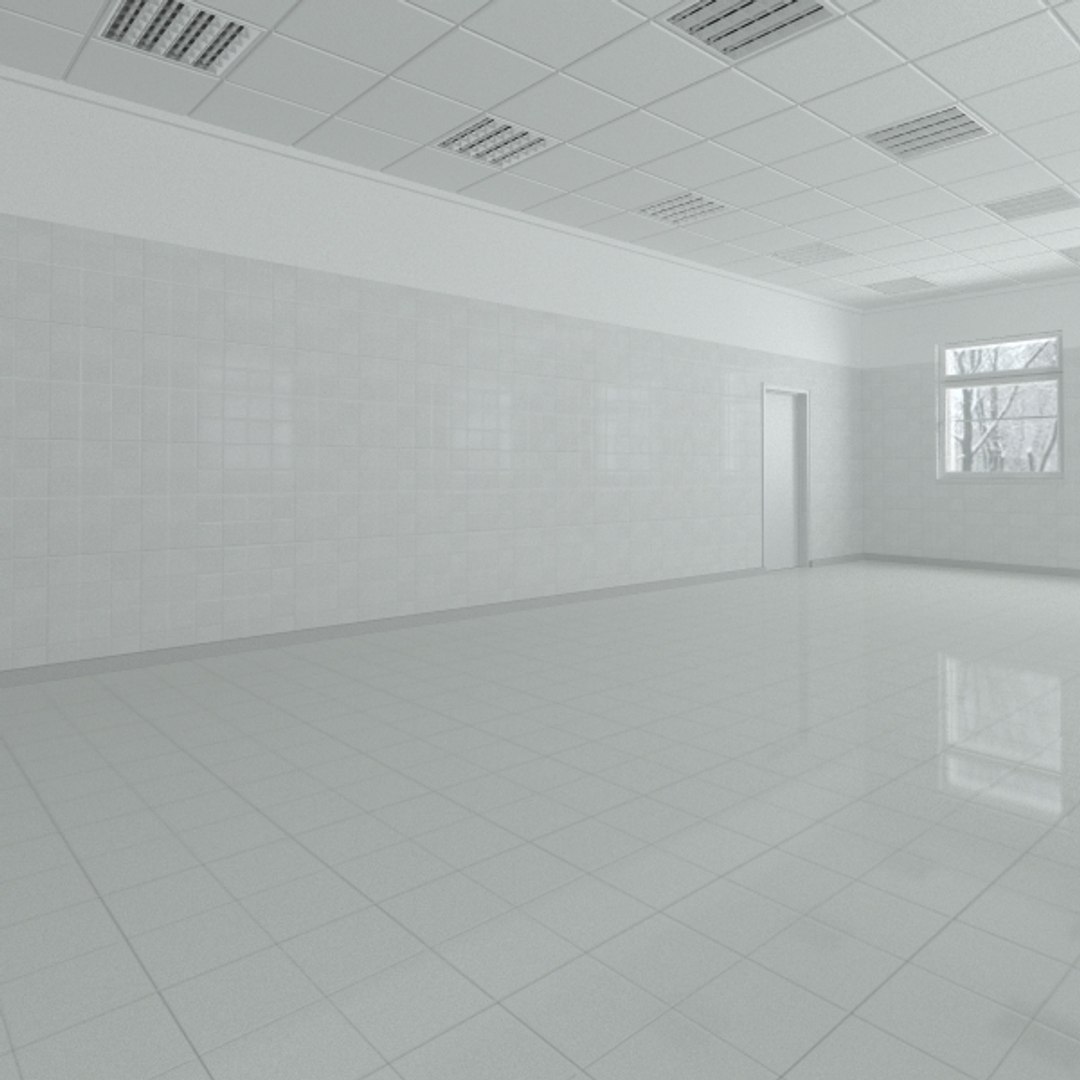 Science Lab Interior Scene 3d Max