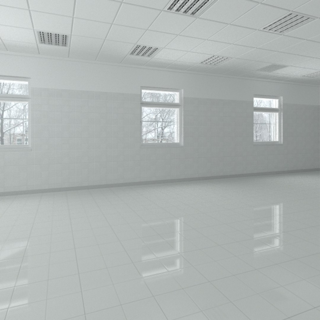 Science Lab Interior Scene 3d Max