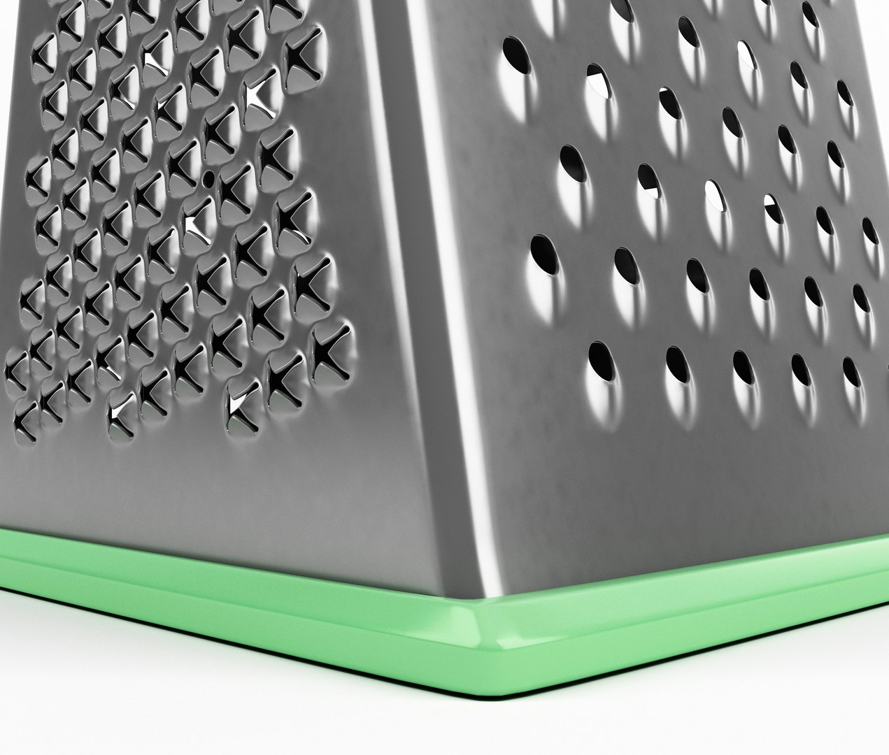 Metalic Grater 3D Model - TurboSquid 1691066