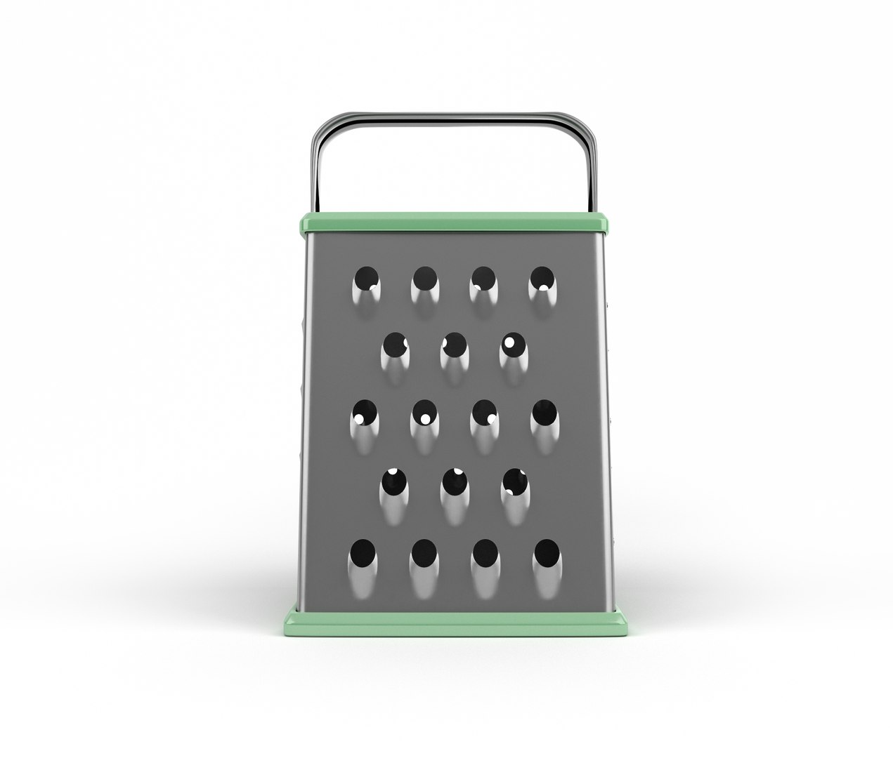 Metalic Grater 3D Model - TurboSquid 1691066