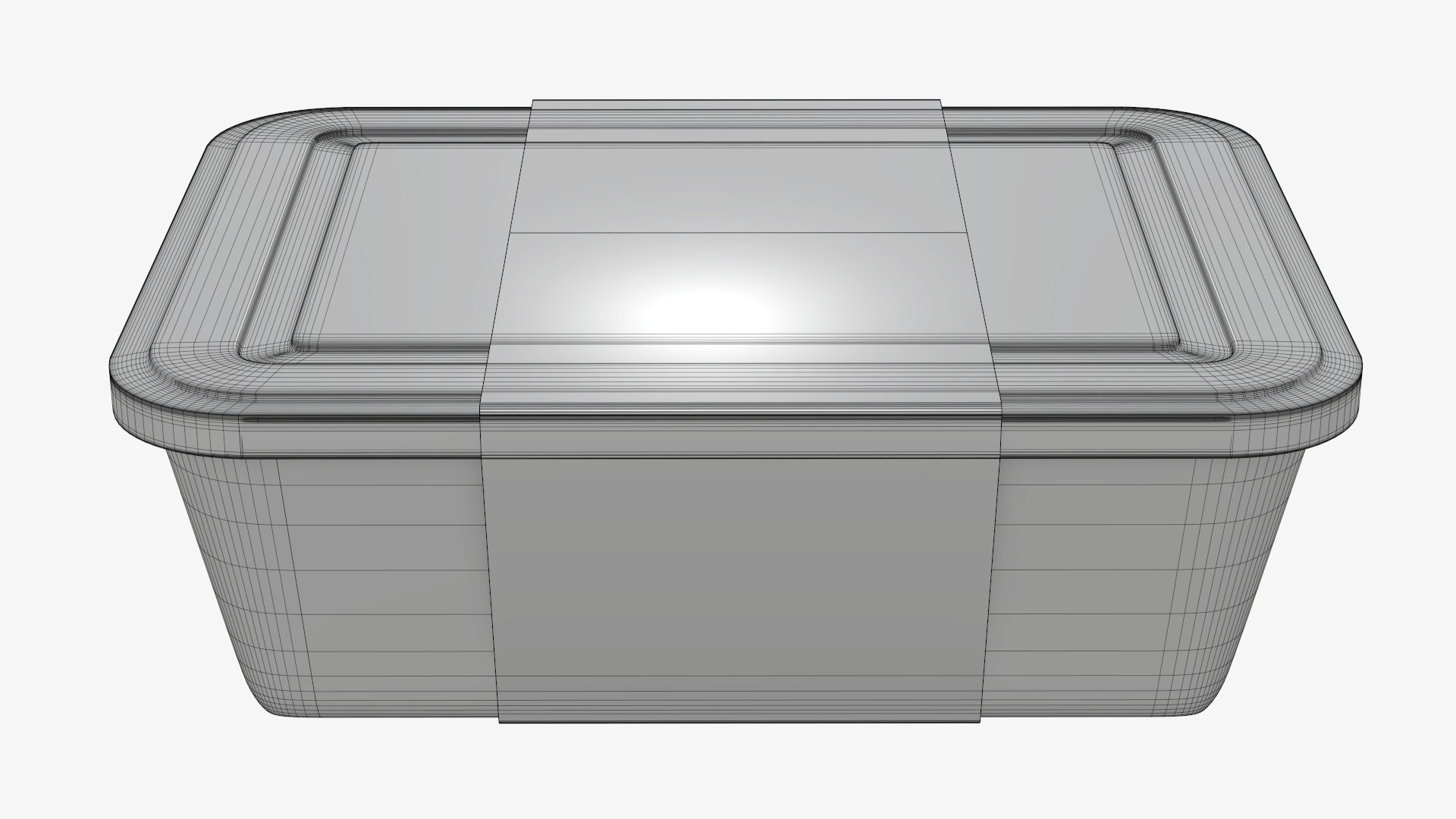 Mockup Food Box 3D Model - TurboSquid 1685912