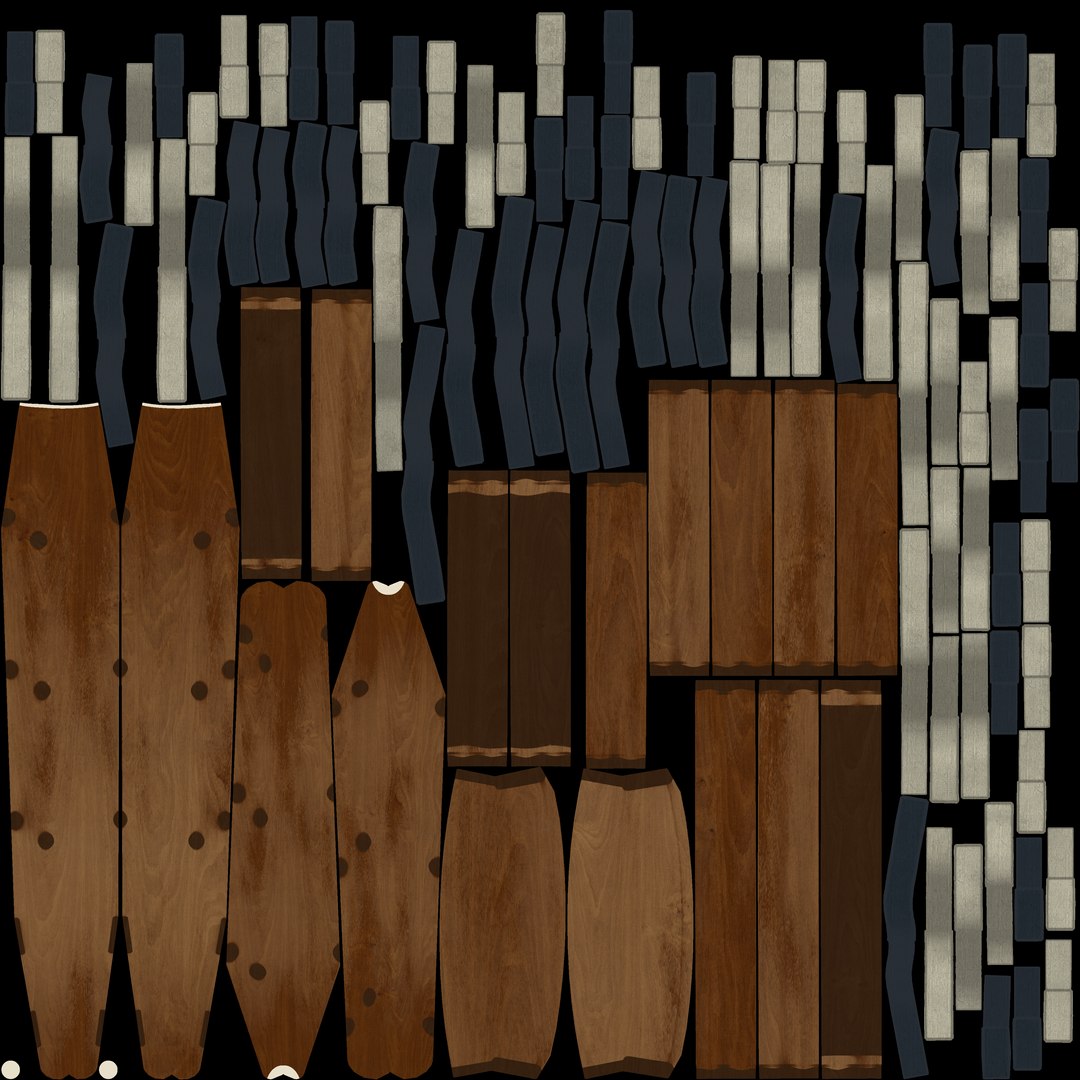 Shaker Low-Back Chair 3D Model - TurboSquid 2069783