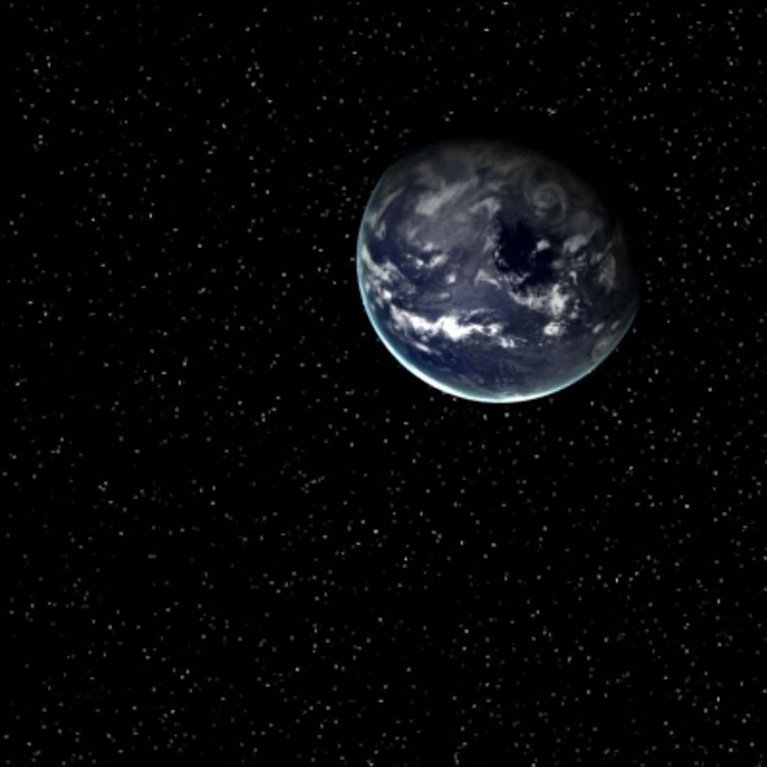 Planet Water 3d Max