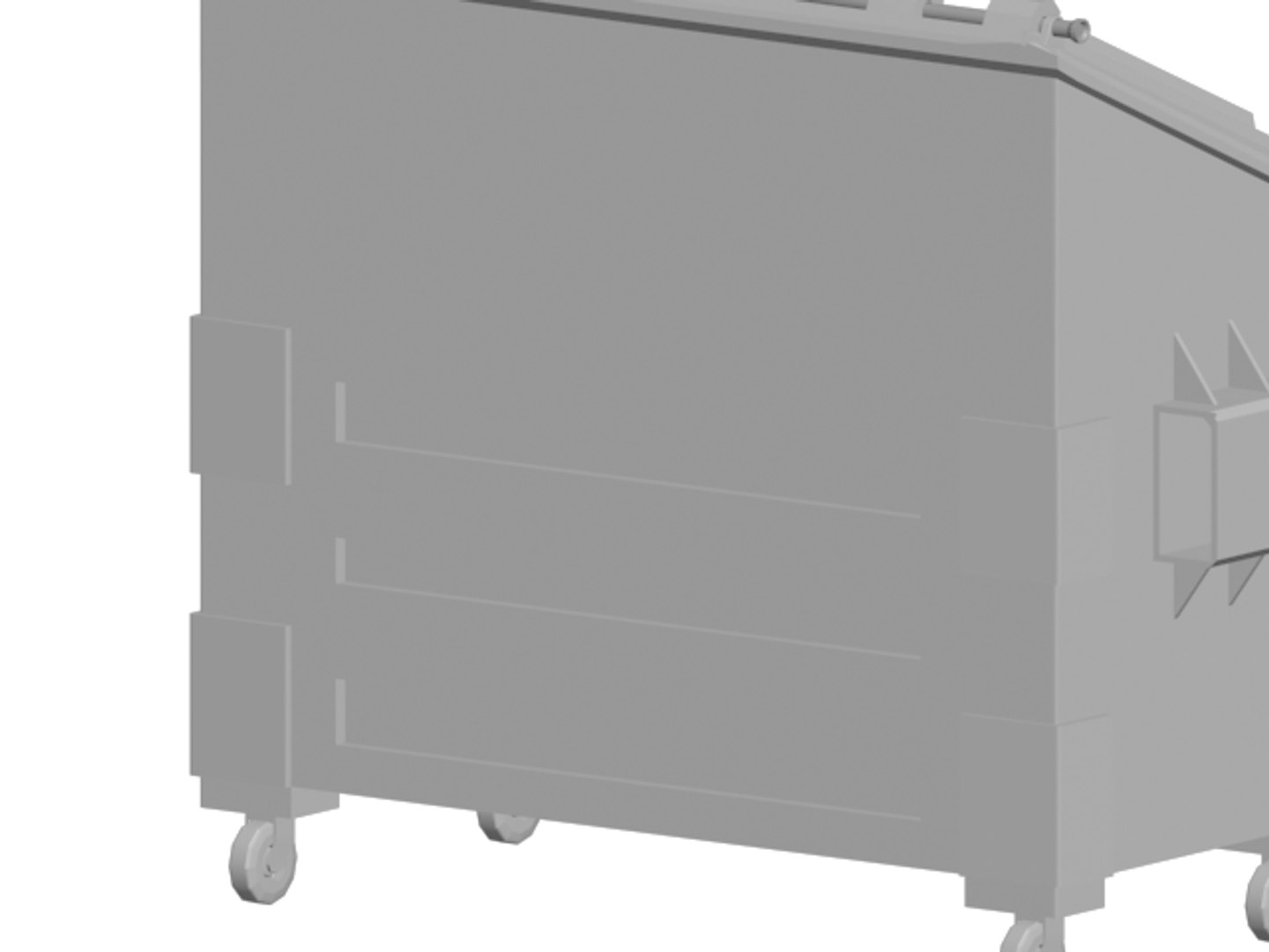 Free Dumpster 3d Model
