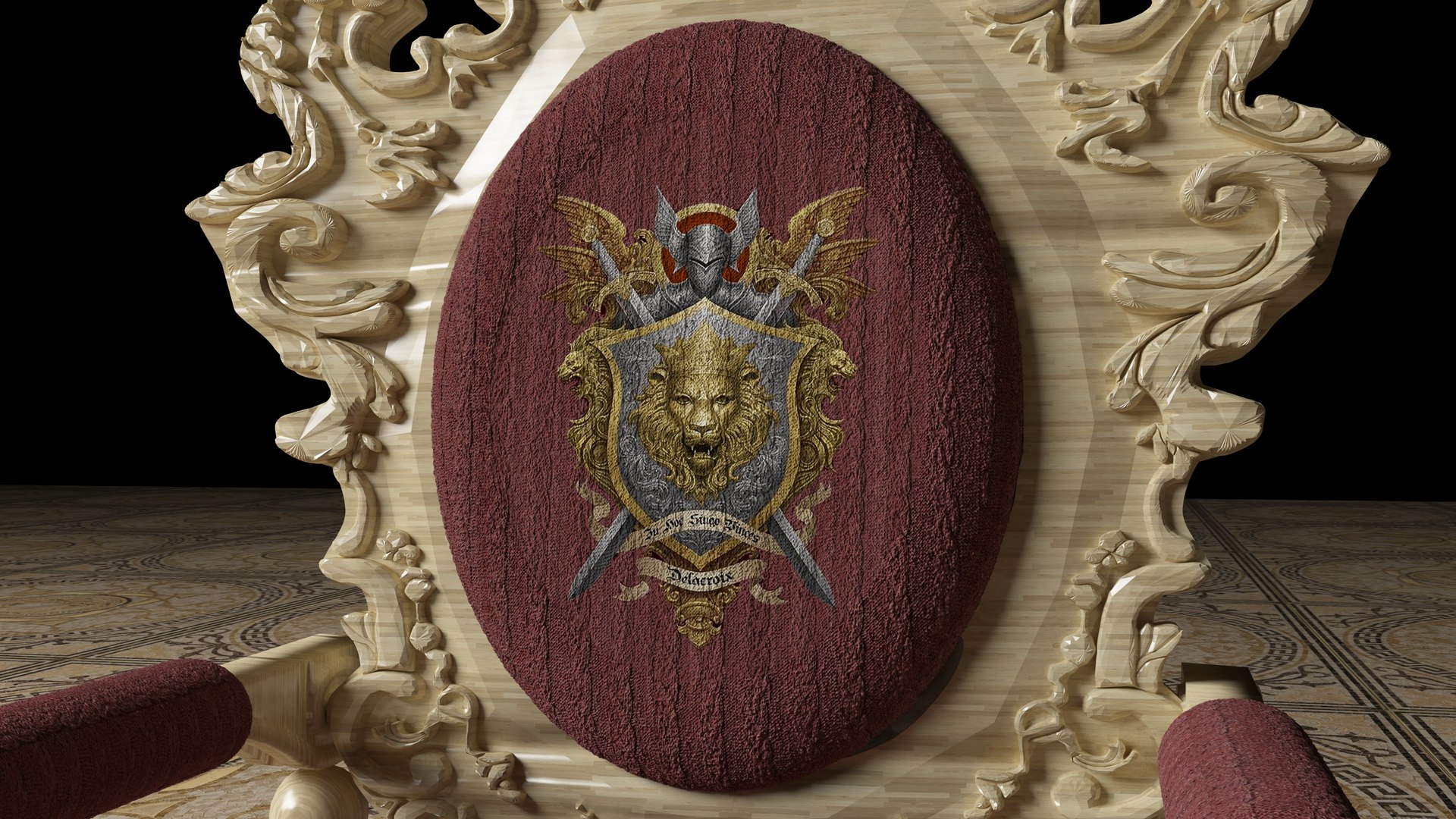 3D King Throne 6 - TurboSquid 1493837