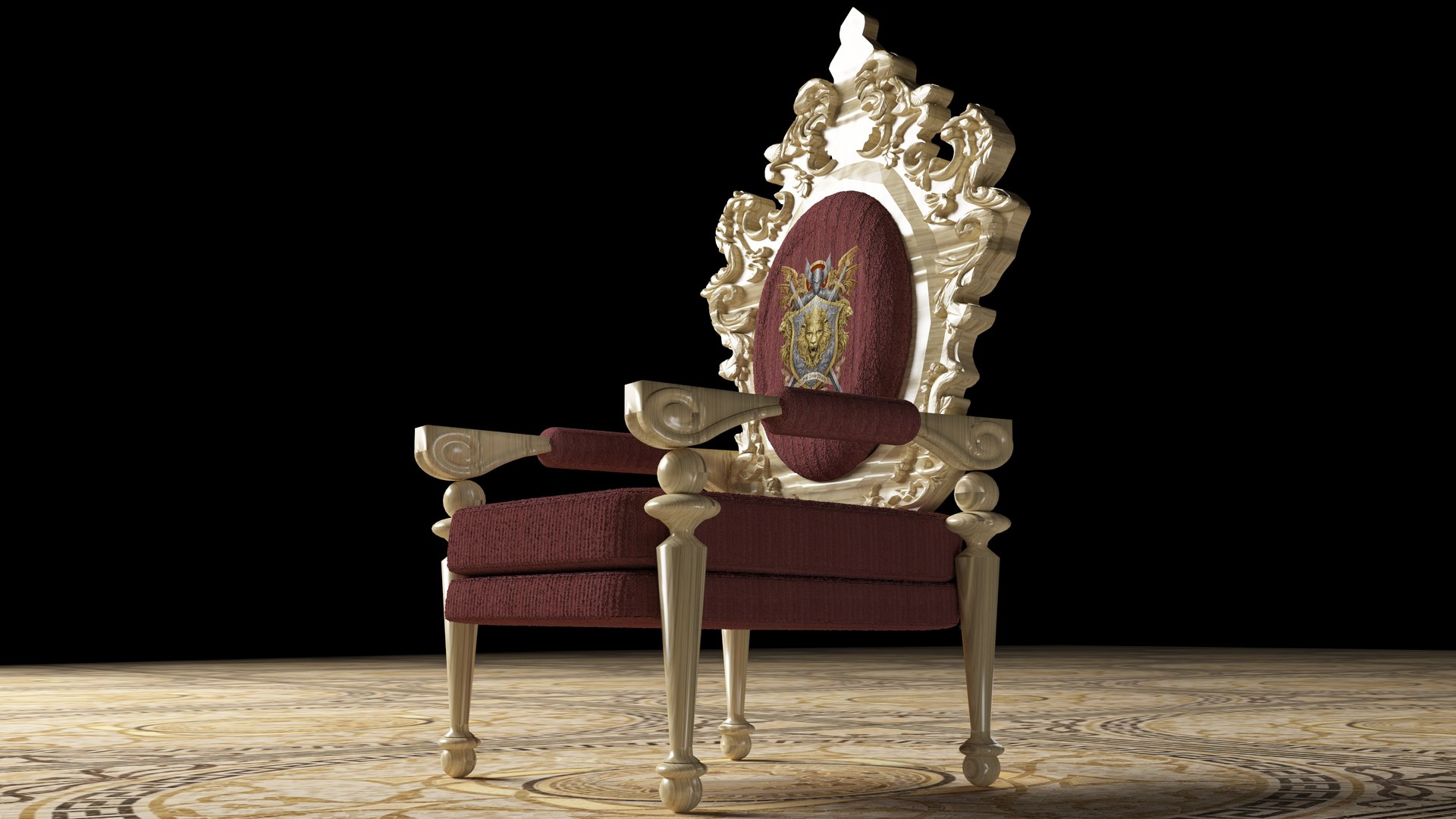 3D King Throne 6 - TurboSquid 1493837