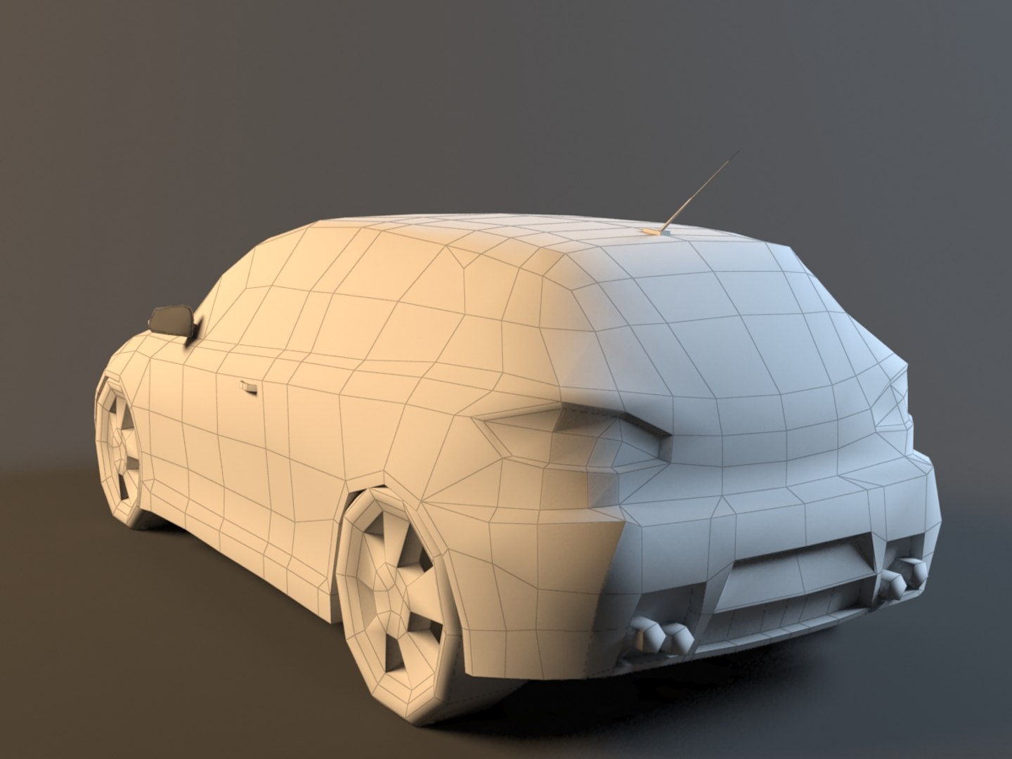 3d alfa romeo 148 gtr model