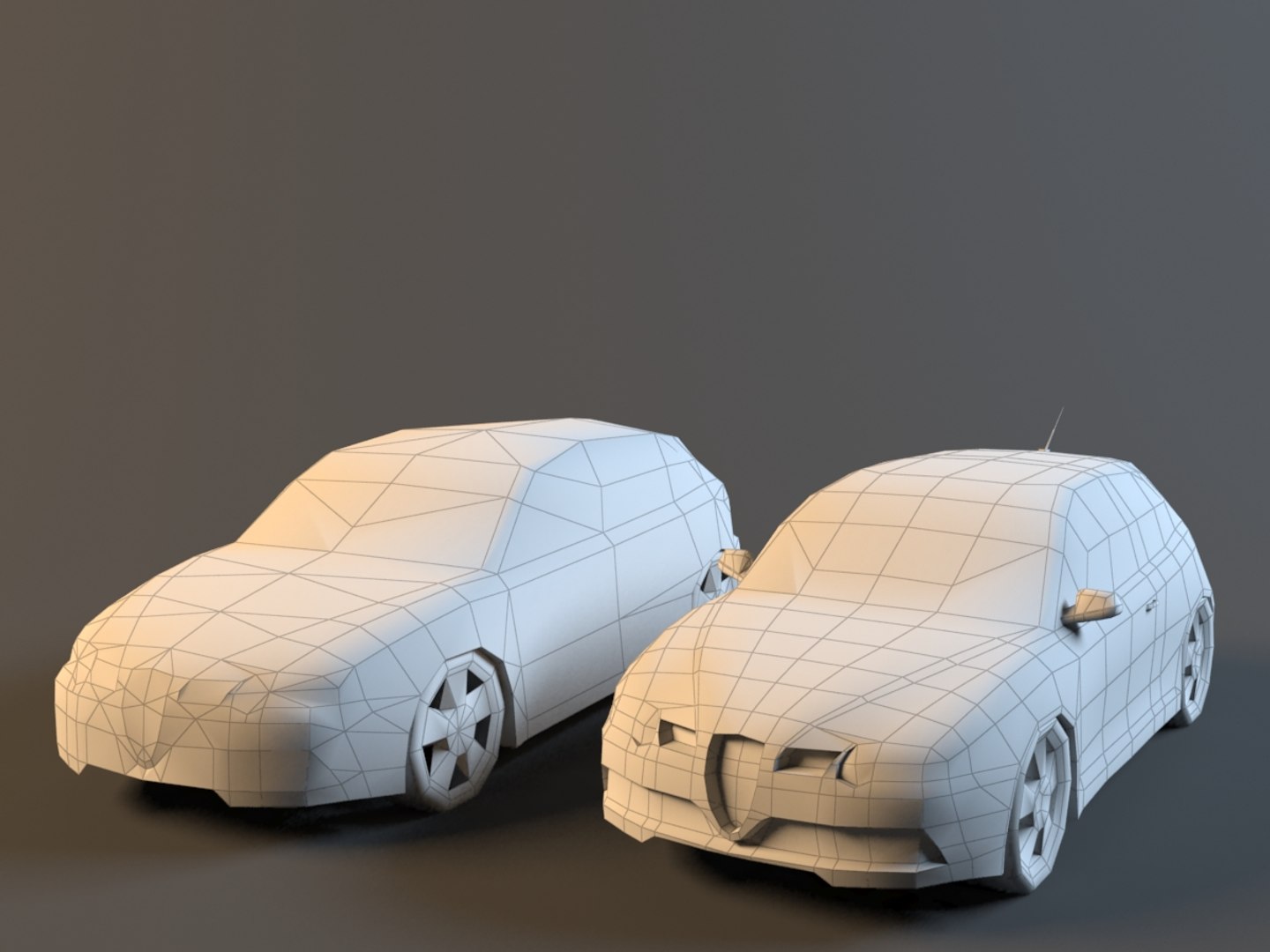 3d alfa romeo 148 gtr model
