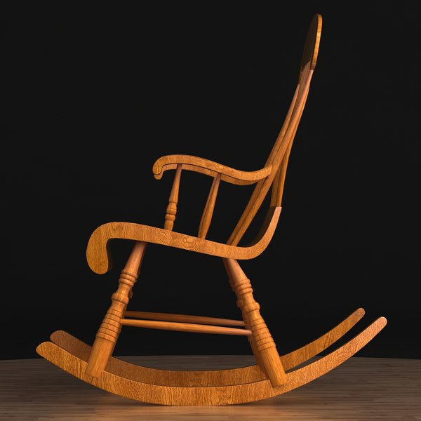 3d model rocking chair