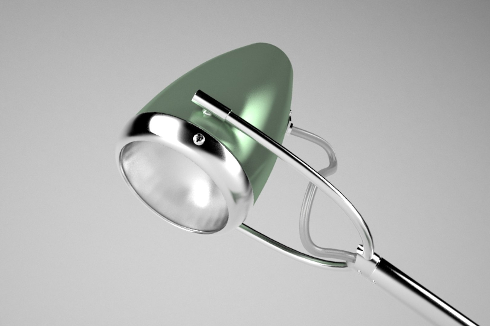 Retro Vespa Table Lamp 3d Model