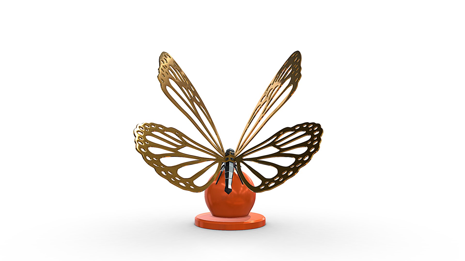 Butterfly 3D - TurboSquid 2286562