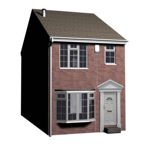 modelo 3d Casa de 2 pisos - TurboSquid 316742