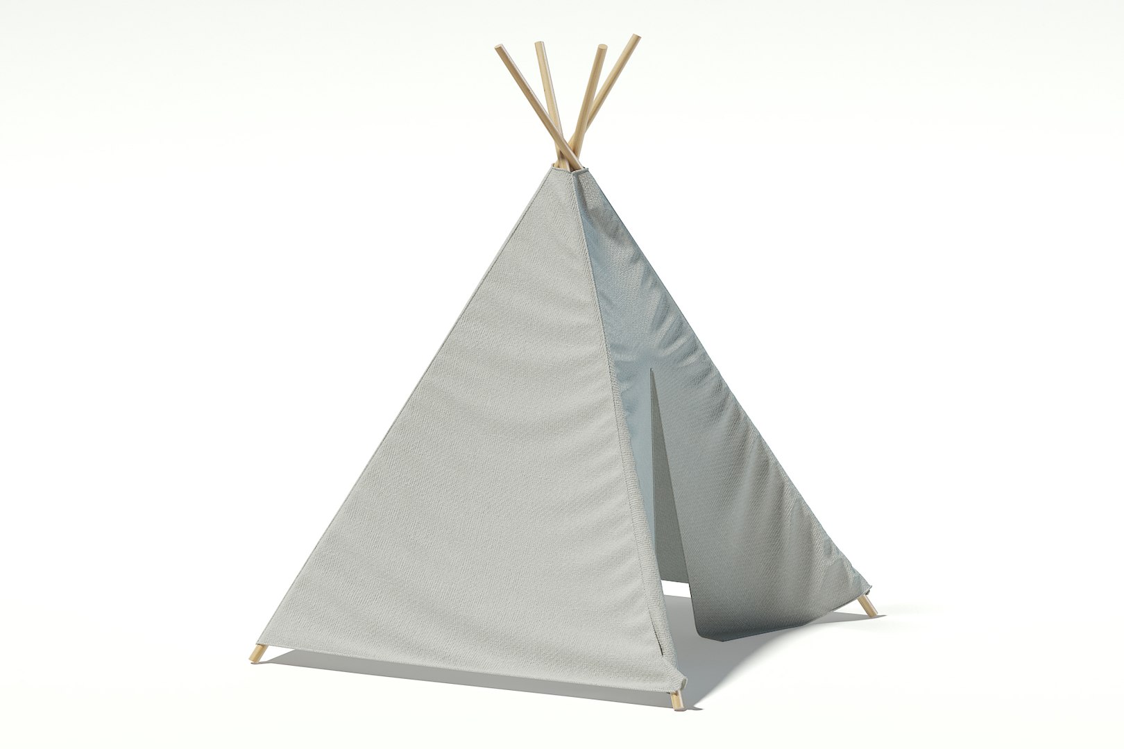 3D Grey Tent - TurboSquid 1325942