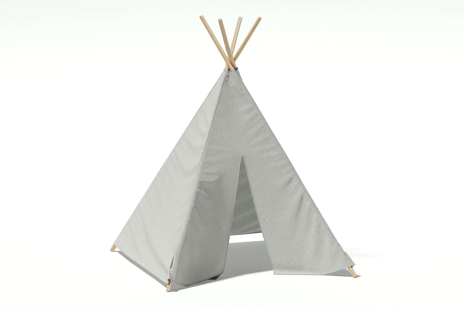 3D Grey Tent - TurboSquid 1325942