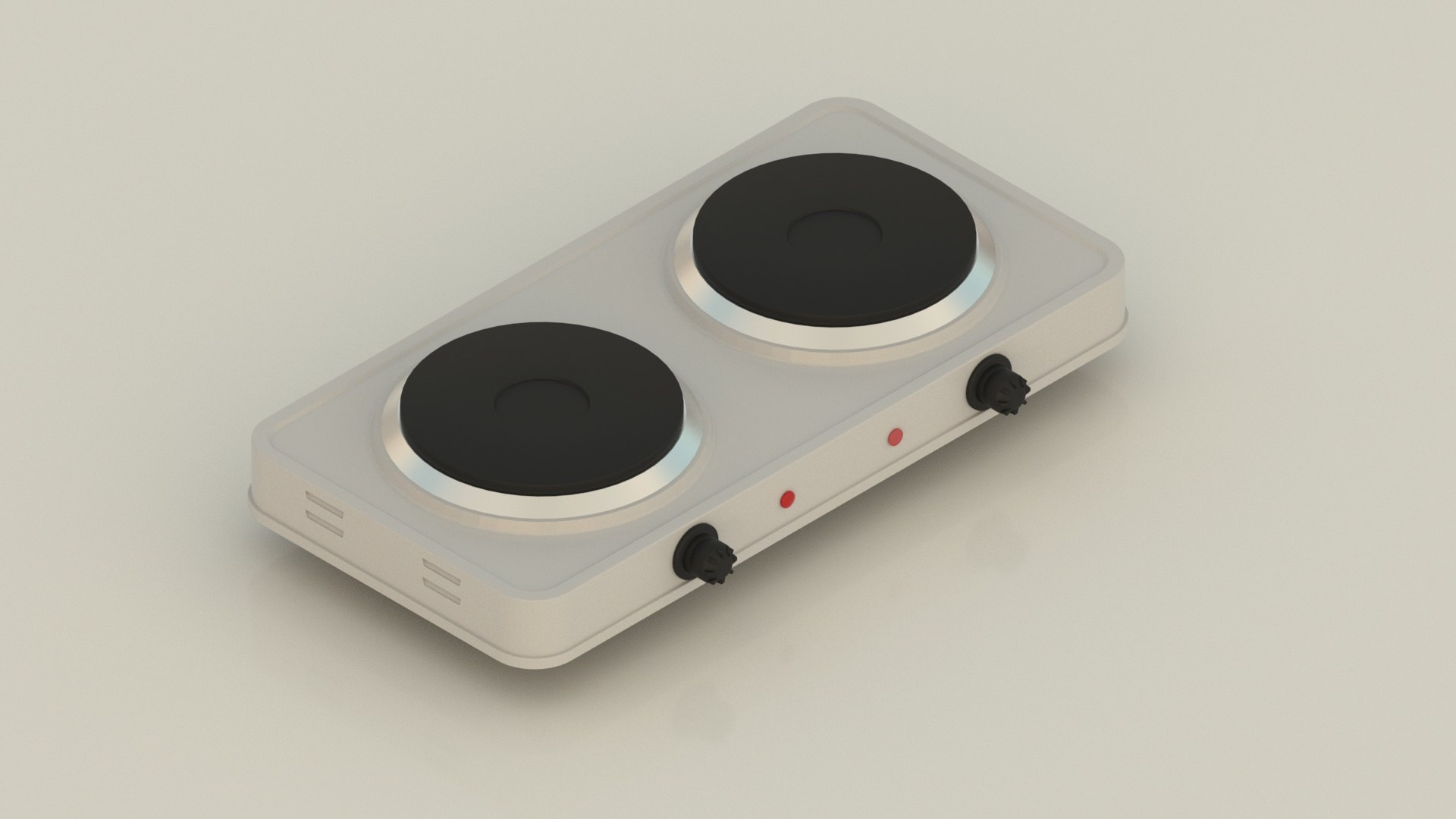 3D model double hot plate - TurboSquid 1687584
