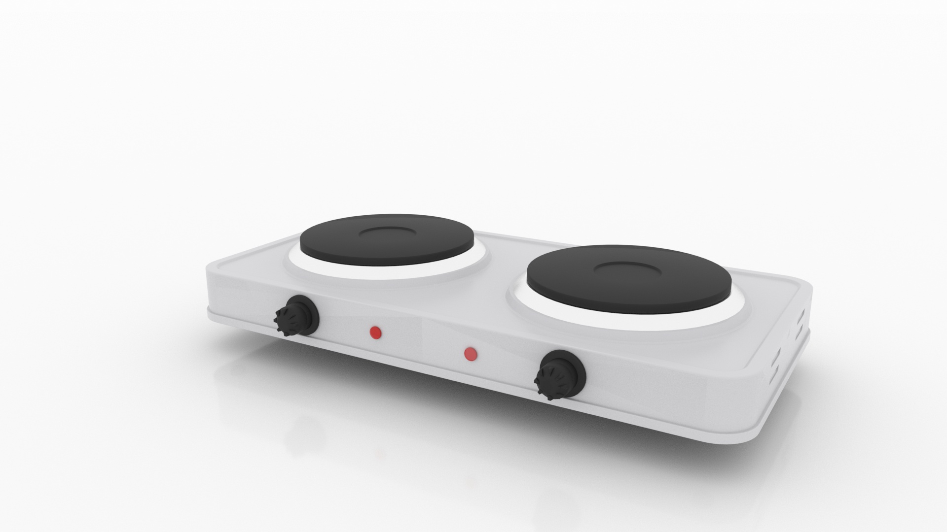 3D model double hot plate - TurboSquid 1687584