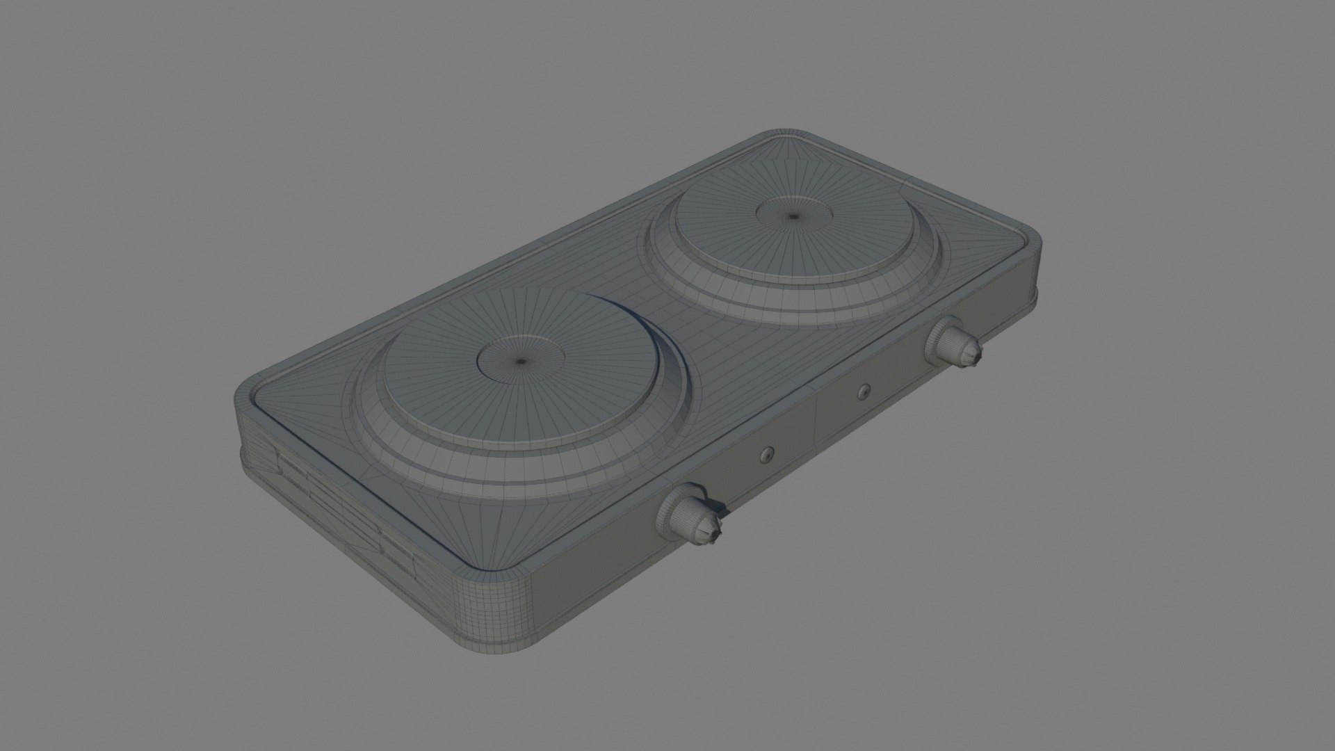 3D model double hot plate - TurboSquid 1687584
