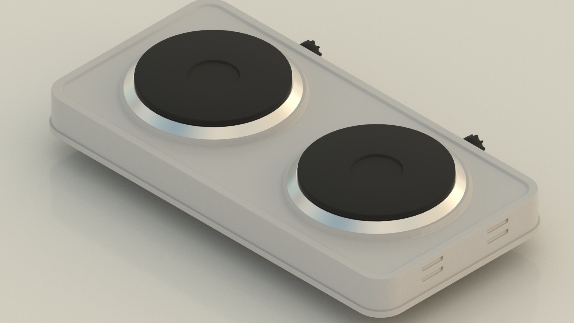 3D model double hot plate - TurboSquid 1687584