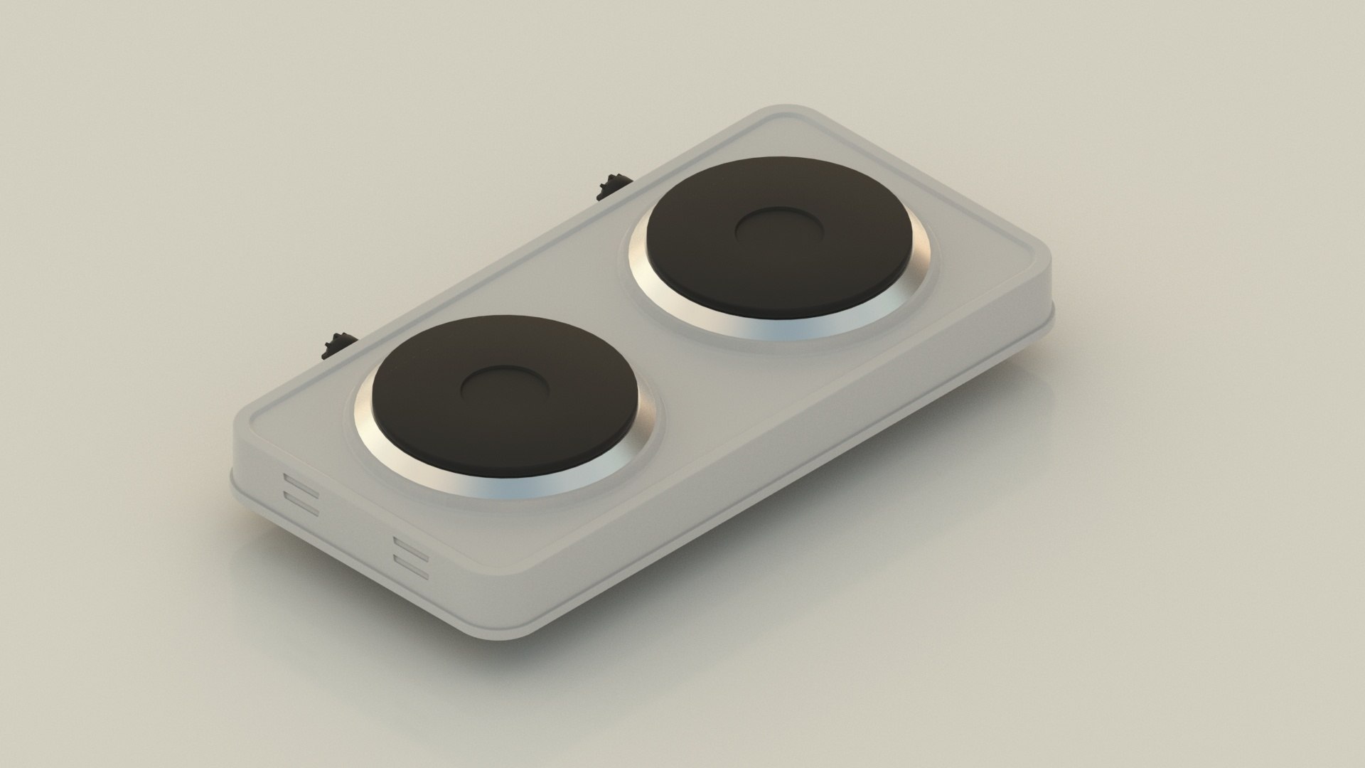 3D model double hot plate - TurboSquid 1687584