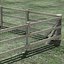 fence gate 3d model