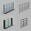 fence gate 3d model