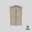 3D Traditional Wardrobe - TurboSquid 1251488