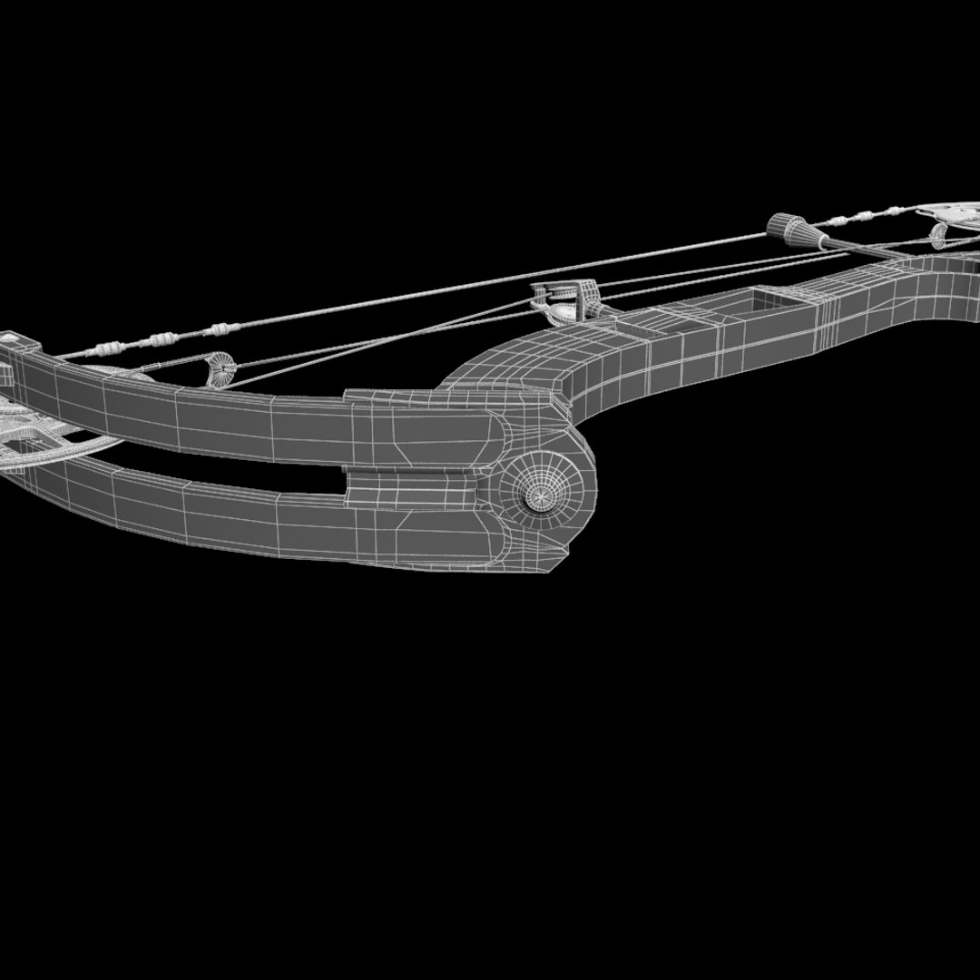 American Bow 3d Model