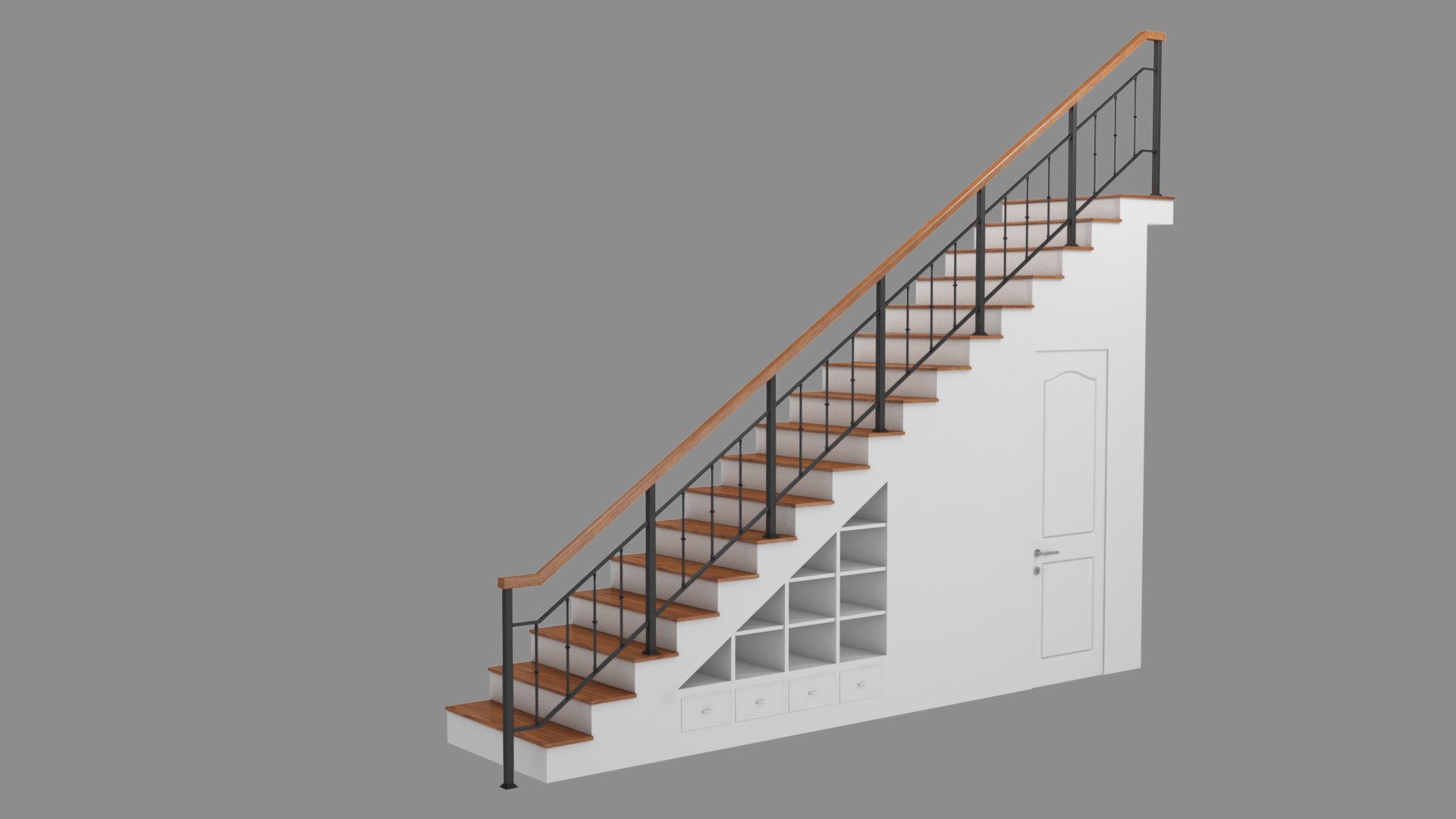 Classic Stair 3D Model - TurboSquid 1915461
