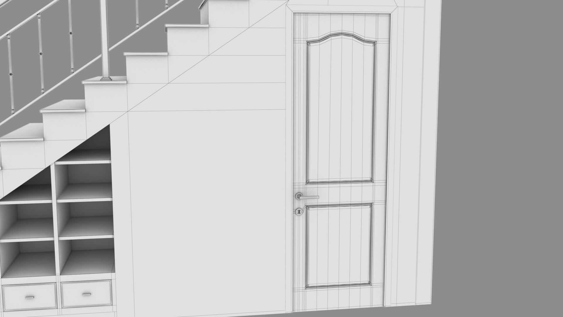 Classic Stair 3D Model - TurboSquid 1915461