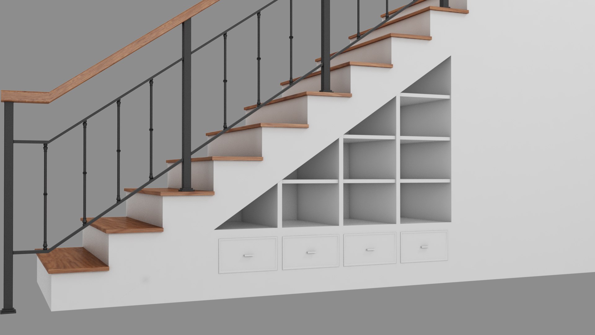 Classic Stair 3D Model - TurboSquid 1915461