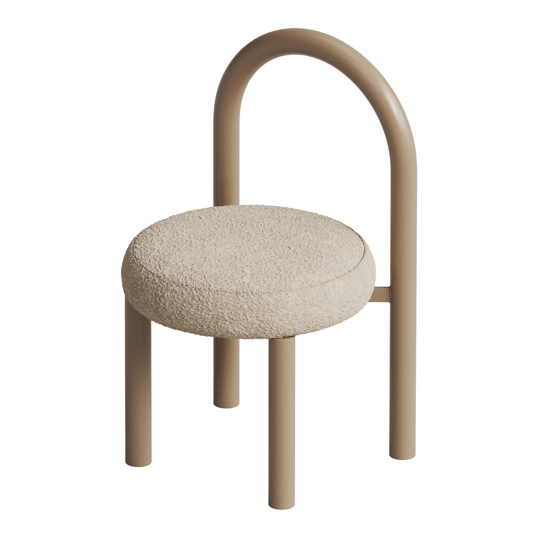 3D Neboo Dining Chair Model - TurboSquid 2331611