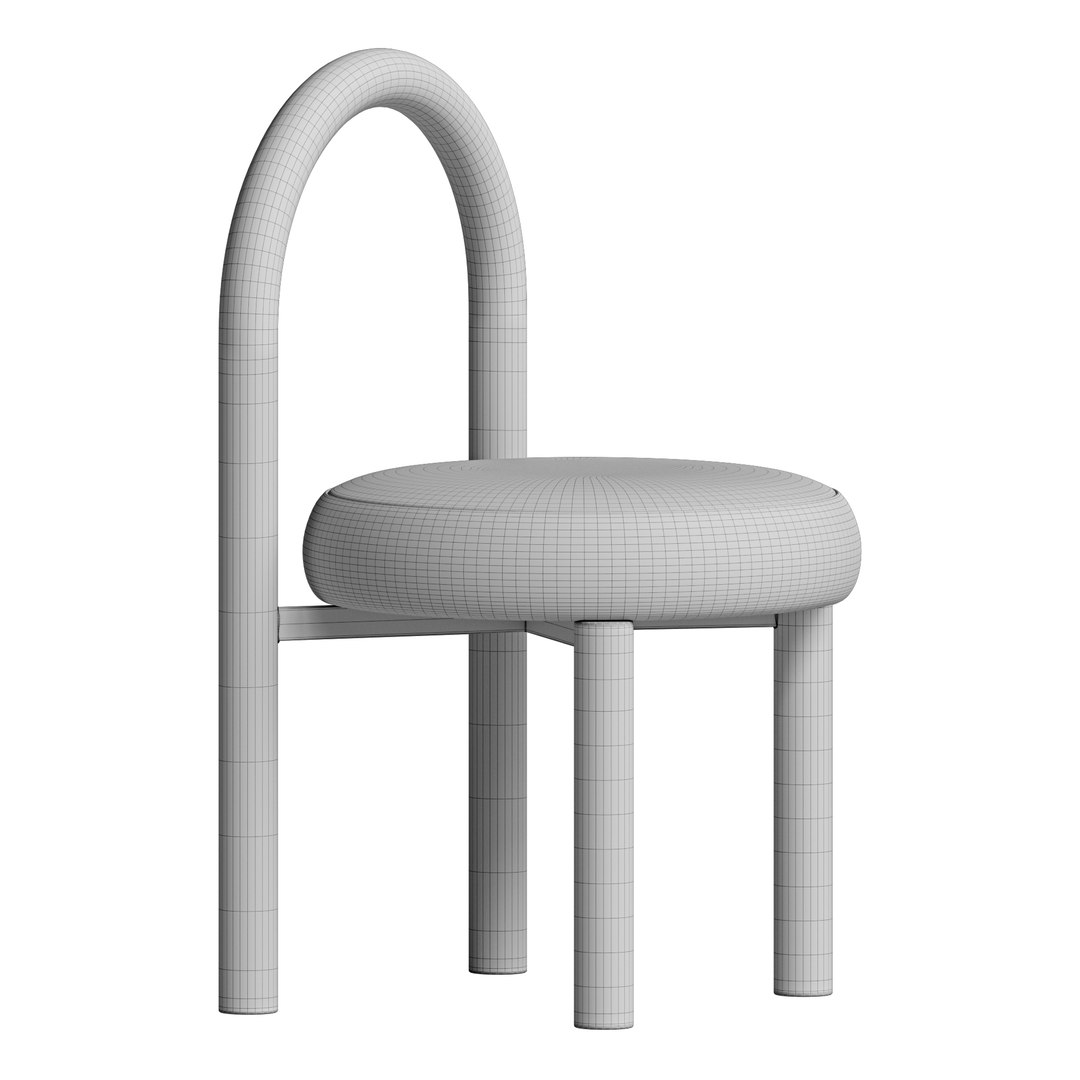 3D Neboo Dining Chair Model - TurboSquid 2331611