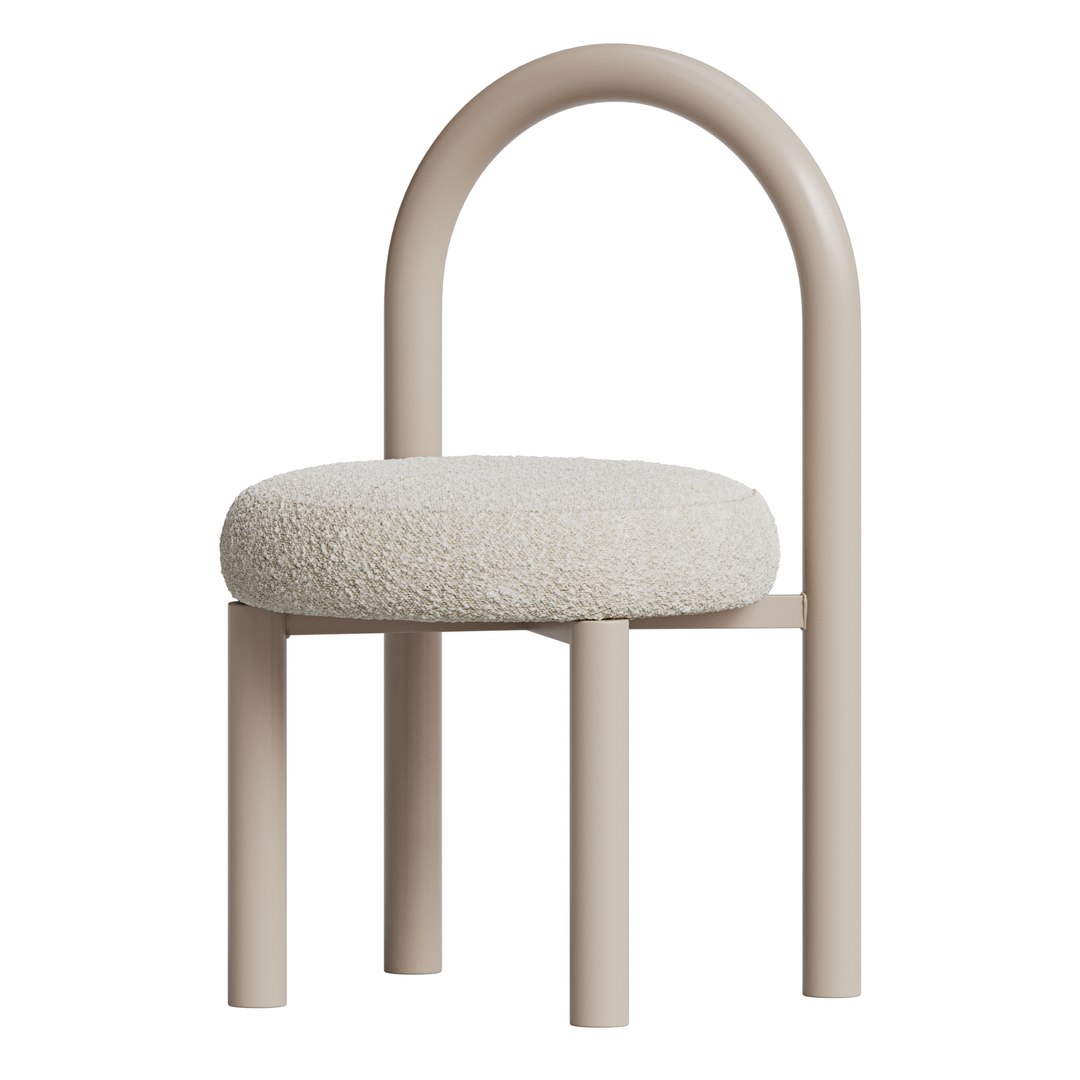 3D Neboo Dining Chair Model - TurboSquid 2331611