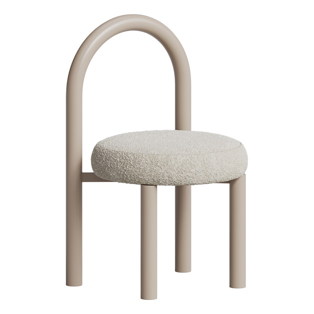 3D Neboo Dining Chair Model - TurboSquid 2331611