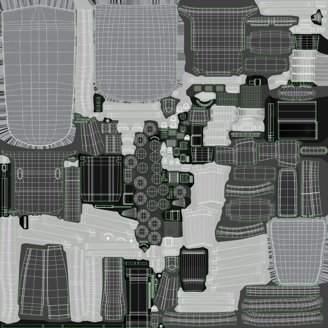 Office Chair 06 - 8K PBR Textures 3D Model - TurboSquid 1795666