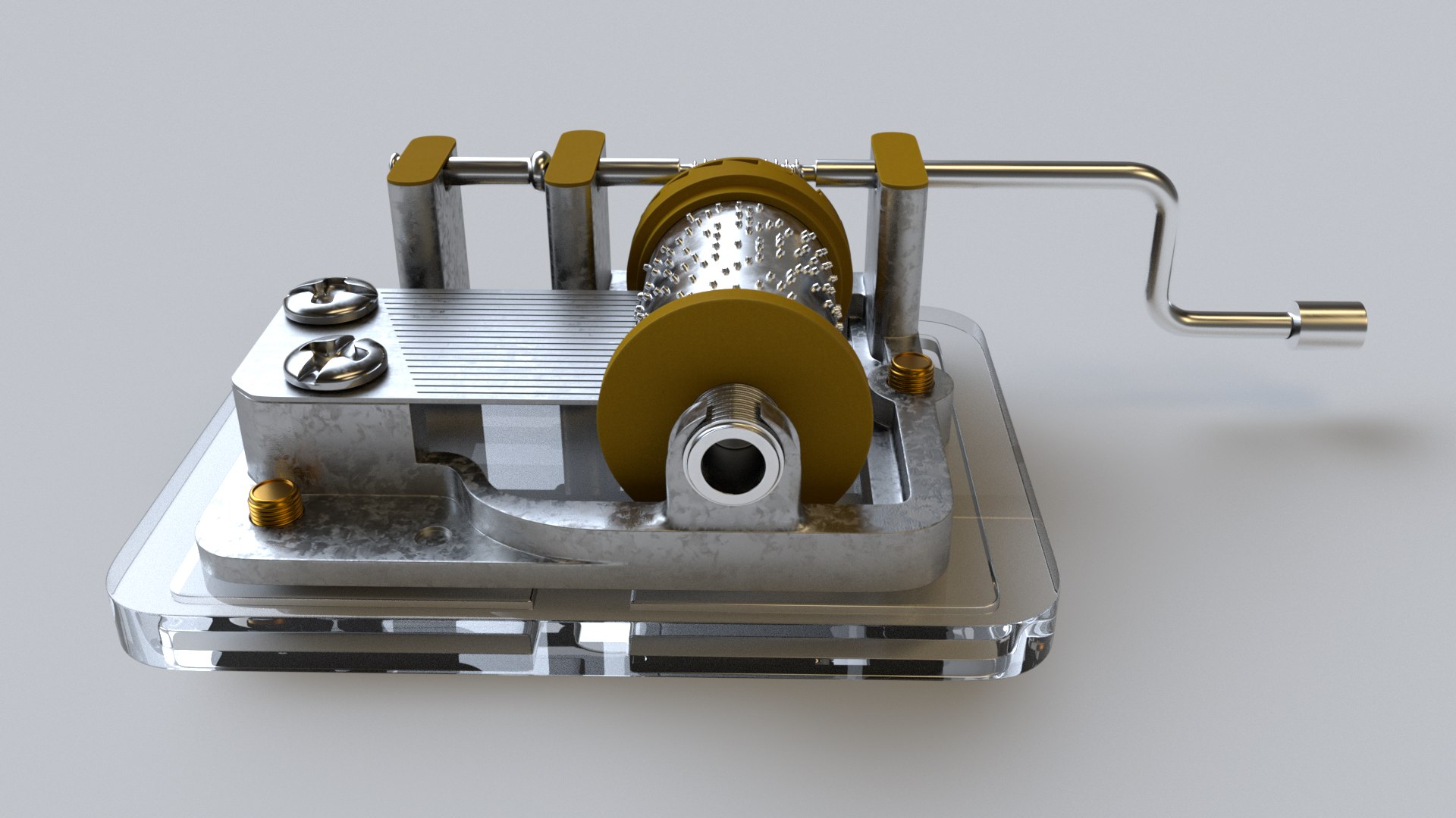 Music Box 3D Model - TurboSquid 1491154
