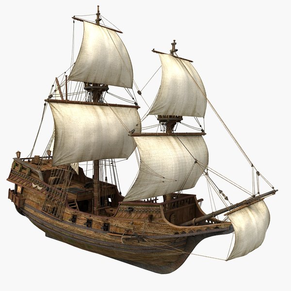 Sailing Ship 3D Models for Download | TurboSquid