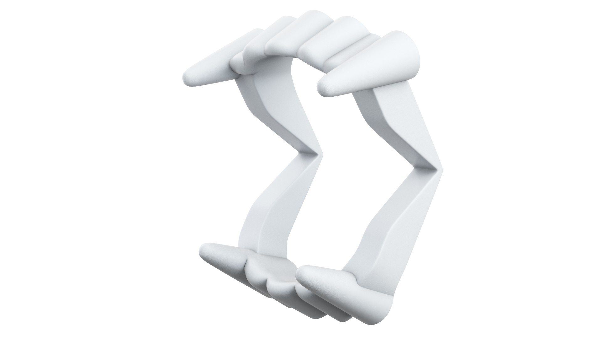 3D Vampire Teeth Model - TurboSquid 1972282