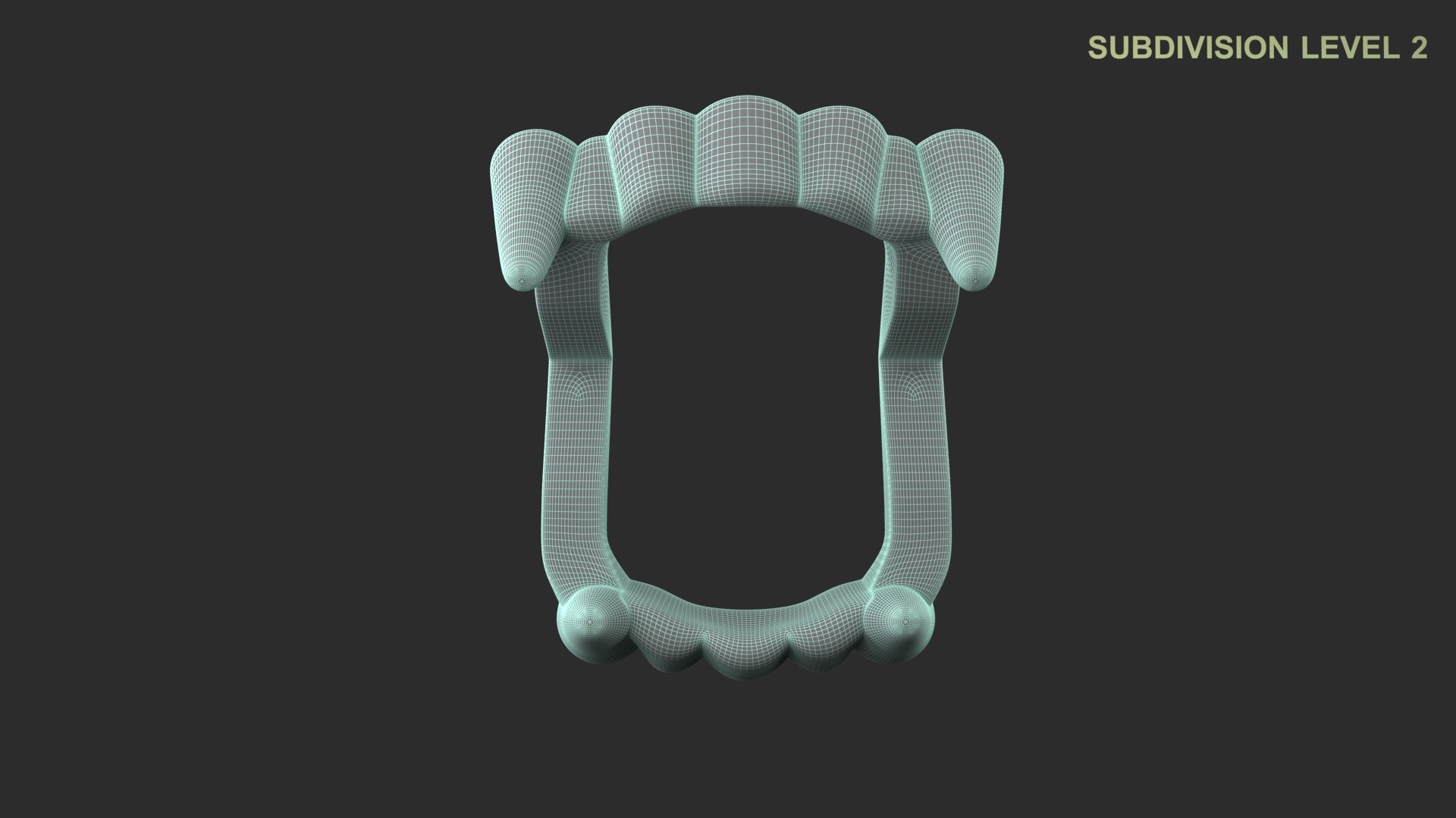 3D Vampire Teeth Model - TurboSquid 1972282