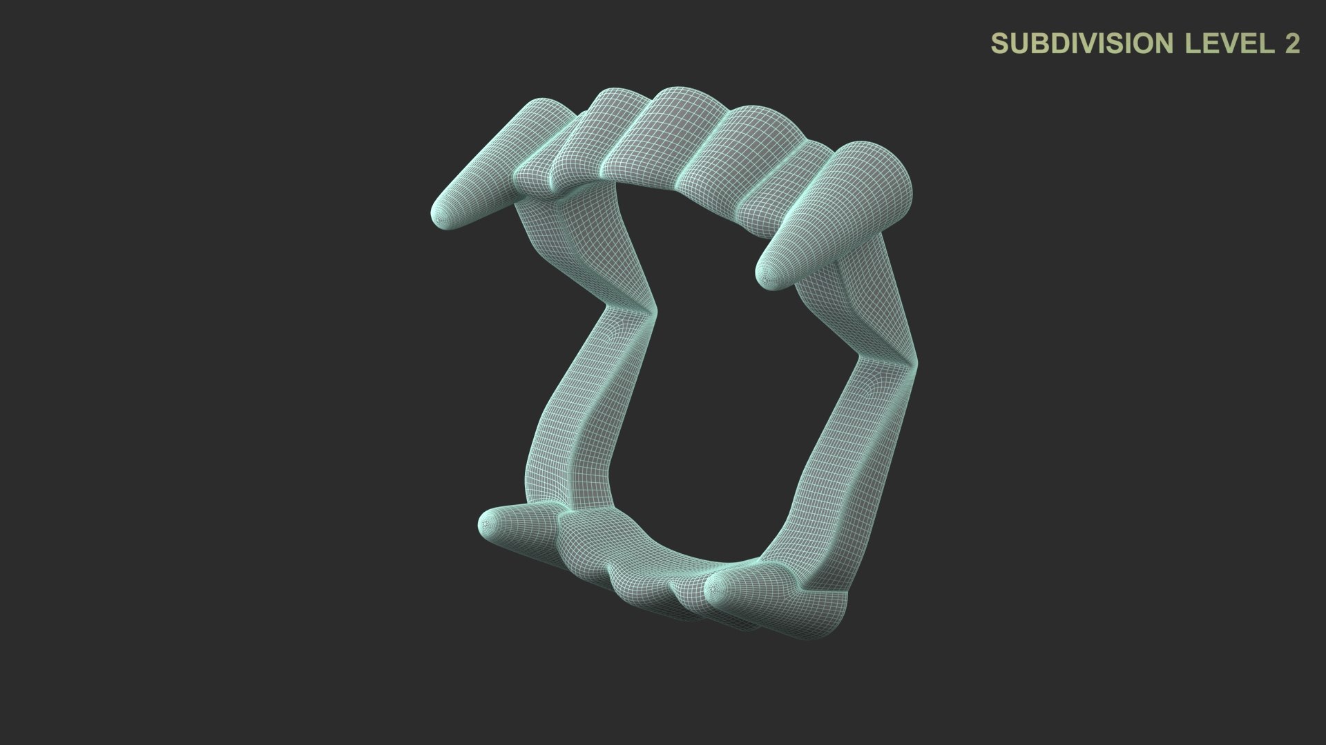 3D Vampire Teeth Model - TurboSquid 1972282
