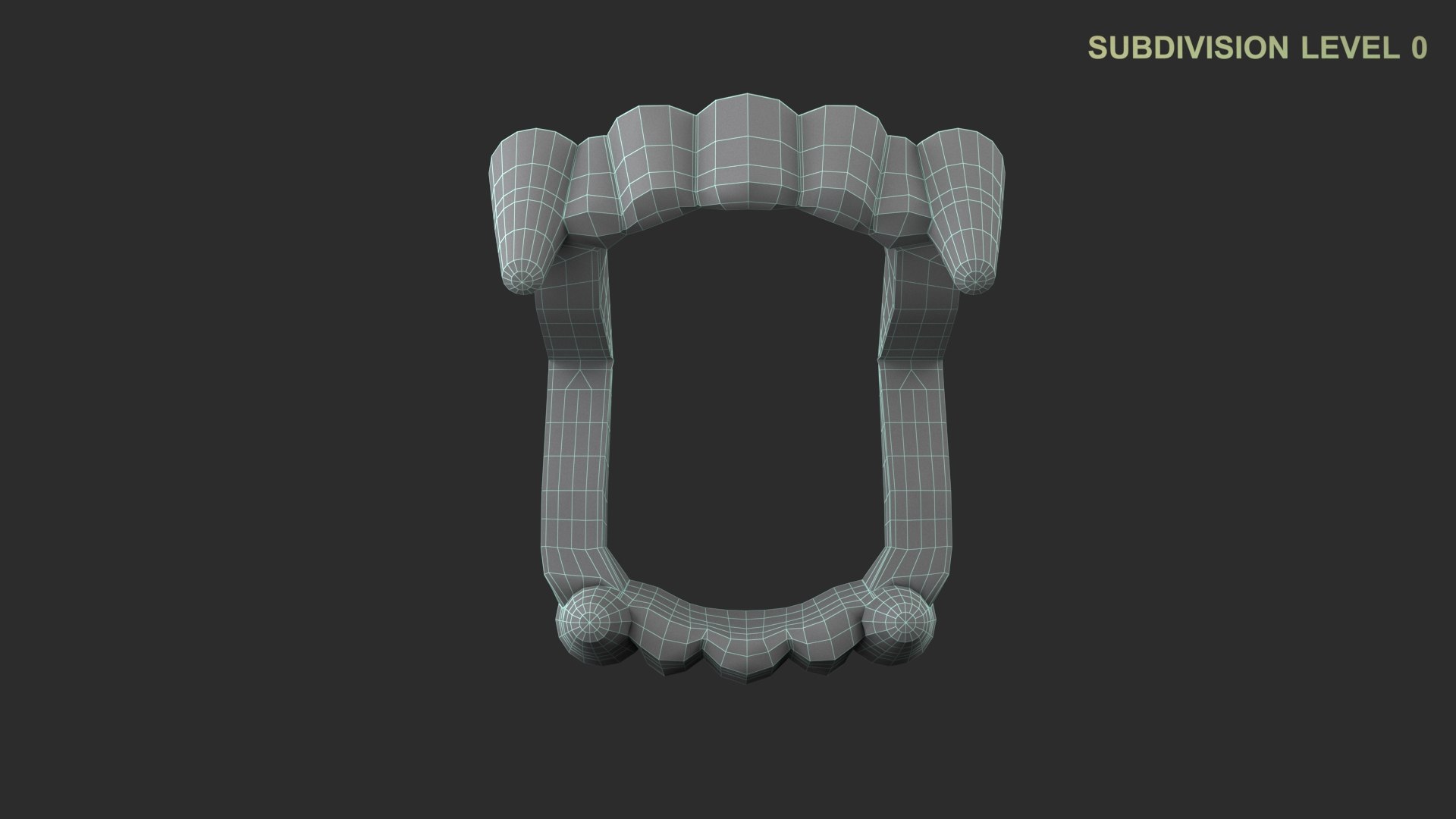 3D Vampire Teeth Model - TurboSquid 1972282