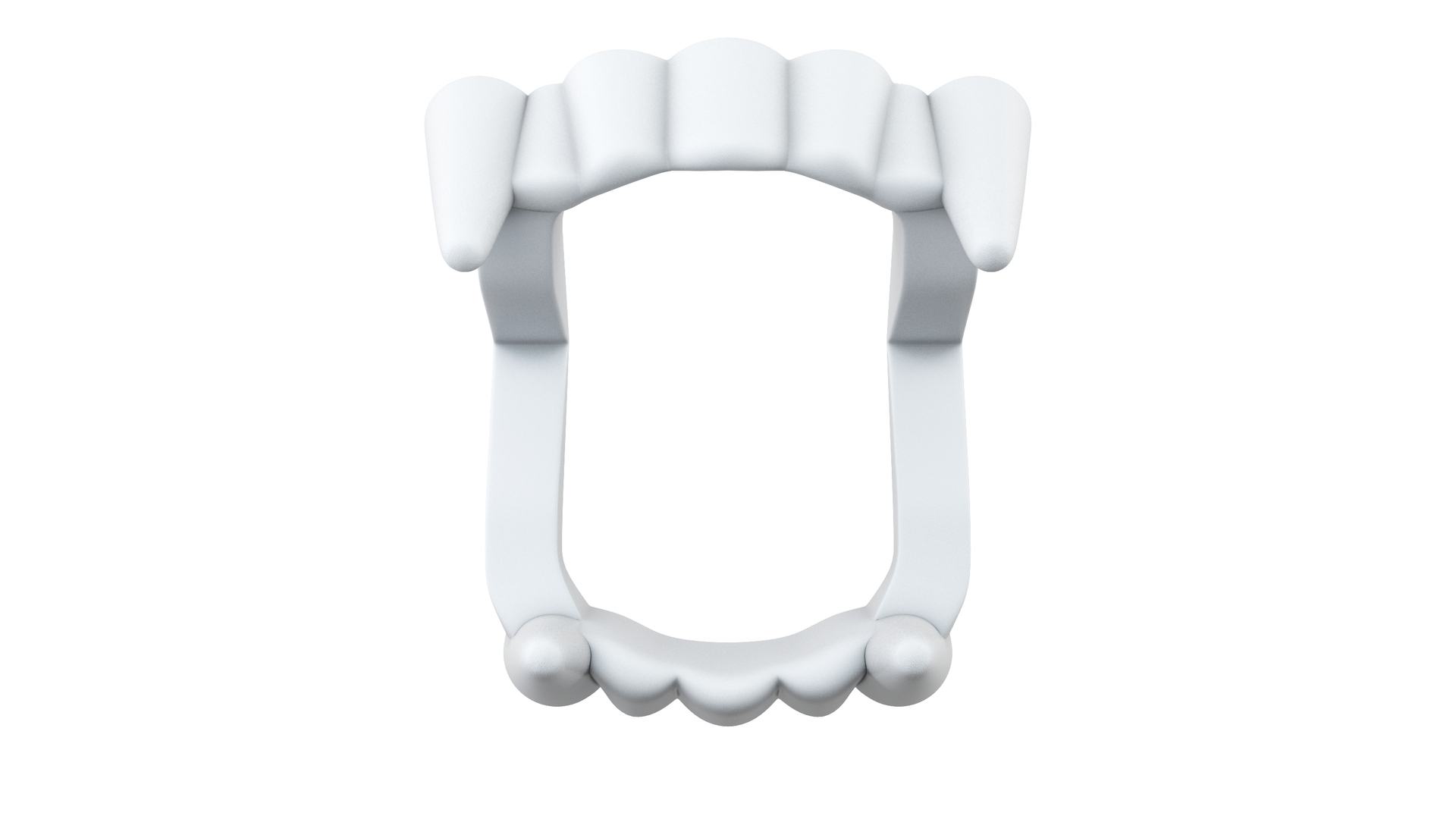 3D Vampire Teeth Model - TurboSquid 1972282
