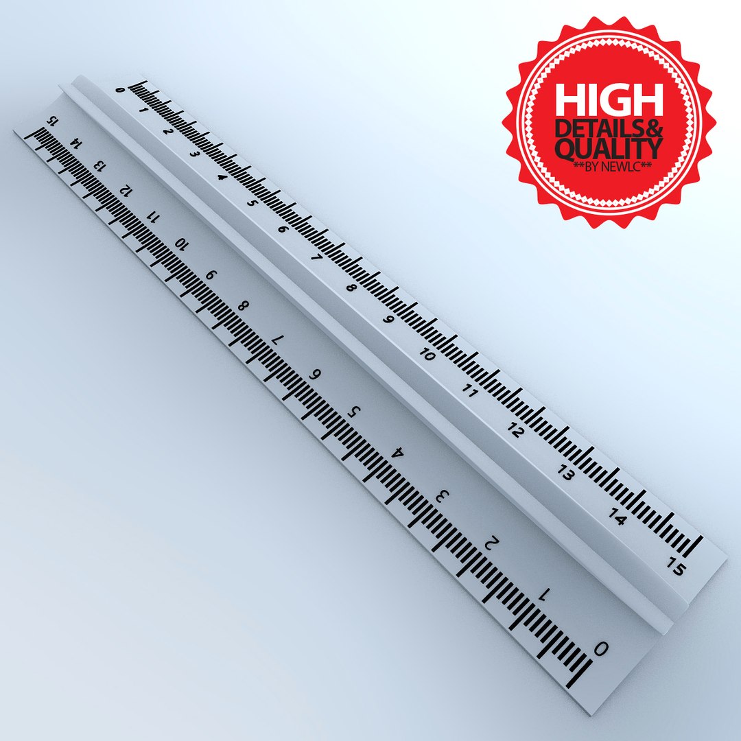 3d Gradual Ruler