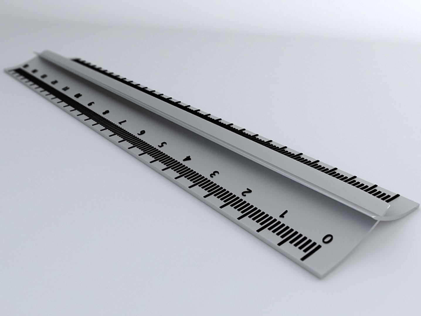 3d Gradual Ruler
