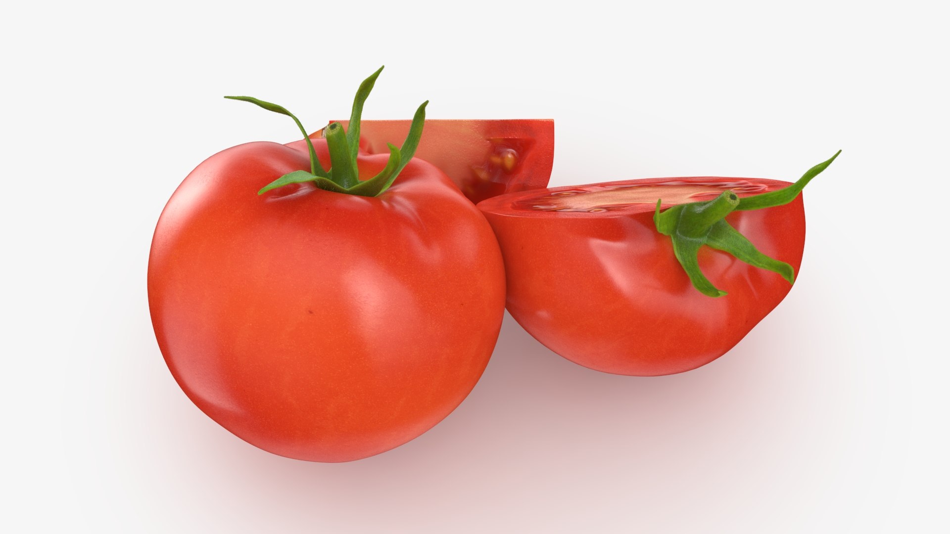 3D Tomatoes 02 - TurboSquid 2388335